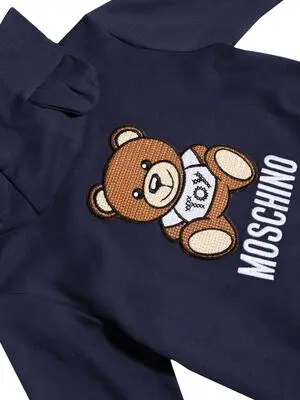Moschino Teddy Bear Motif Two-piece Tracksuit - Black