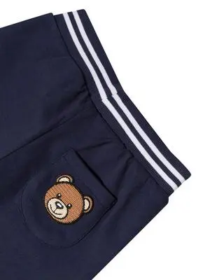 Moschino Teddy Bear Motif Two-piece Tracksuit - Black