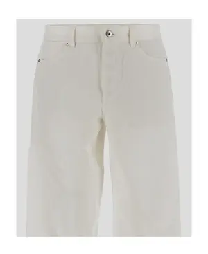 JIL SANDER Straight-leg Cotton Trousers