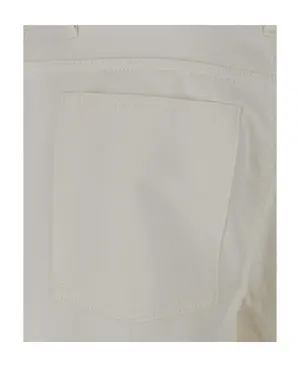 JIL SANDER Straight-leg Cotton Trousers
