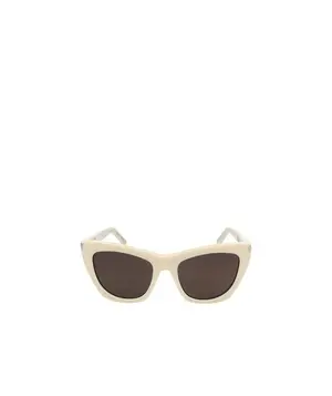 Saint Laurent Kate Cat Eye Frame Sunglasses - Brown