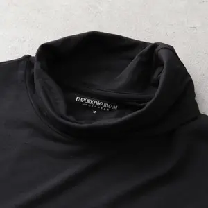 Emporio Armani Long Sleeve Stand Collar T-shirt
