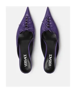 Versace 50mm Pointed Toe Mules