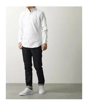 Hugo Boss Long-sleeved Shirt - White