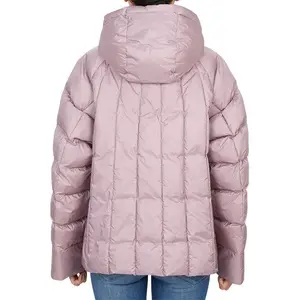 Max Mara Long Sleeve Down Coat - Nude