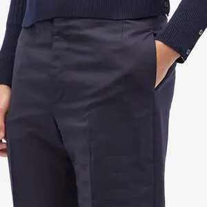 Thom Browne Four-bar Stripe Trousers - Black
