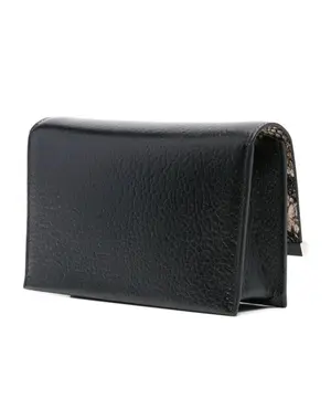 Alexander McQueen T-bar Chain-linked Clutch Bag