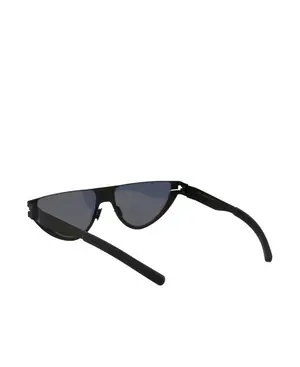 Mykita Curved Frame Cat Eye Sunglasses - Blue