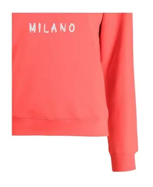 MSGM Logo Detail Hoodie - Orange