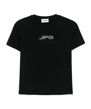 JEAN PAUL GAULTIER Crewneck Short Sleeve Logo T-shirt