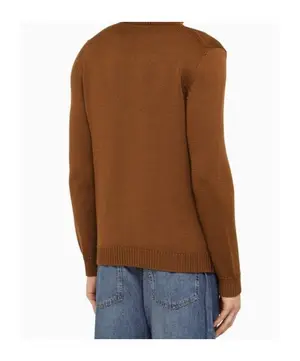 ROBERTO COLLINA Turtleneck Sweater - Brown