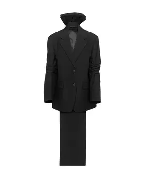Prada Single-breasted Coat With Bow Detail