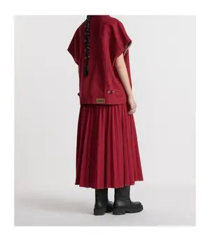 Dior Pleated Midi Skirt