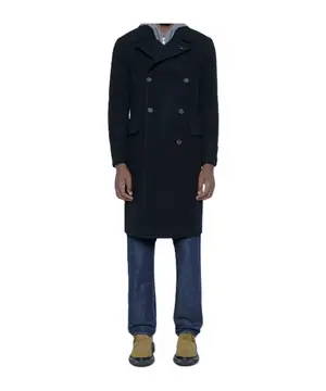 Tagliatore Double-breasted Coat - Black
