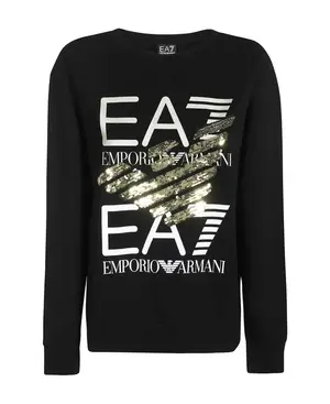 Ea7 Long Sleeve Sweaters For Women