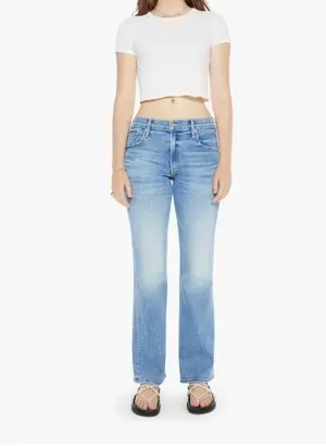 MOTHER The Bookie Sneak Jeans