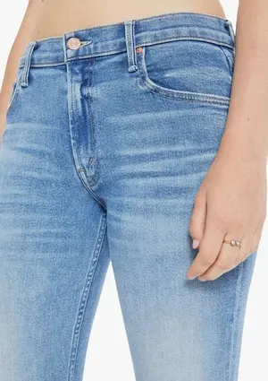MOTHER The Bookie Sneak Jeans