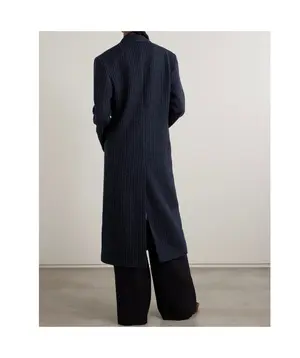 Dries Van Noten Striped Long Coat