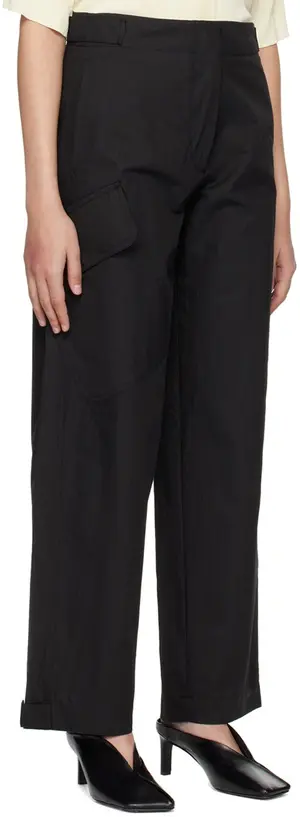 Studio Nicholson High-waisted Tailored Cargo Pants