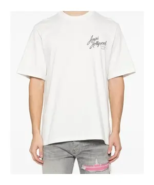 Amiri Open-necked Black Shirt