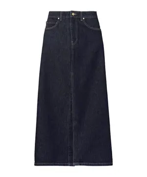 Ulla Johnson The Anais Denim Maxi Skirt