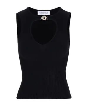 Marine Serre Open Back Tops