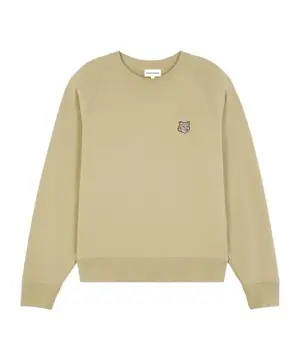 Maison Kitsuné Bold Fox Head Patch Oversized Sweatshirt - Nude