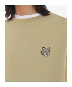 Maison Kitsuné Bold Fox Head Patch Oversized Sweatshirt