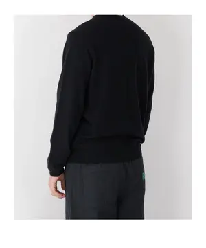 Comme Des Garçons Long-sleeved Sweater - Black