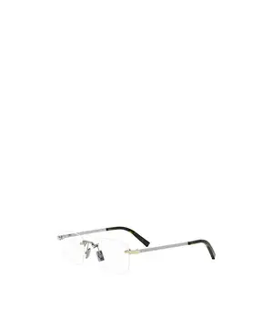 Dior Rimless Eyeglasses - White