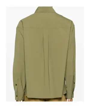 Bottega Veneta Regular Fit Front Zipped Shirt
