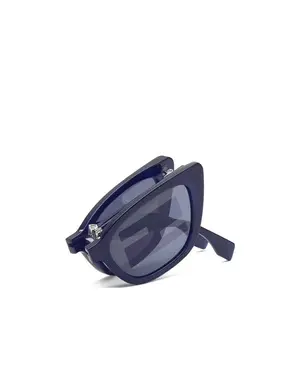 Fendi Cat Eye Frame Sunglasses - Blue