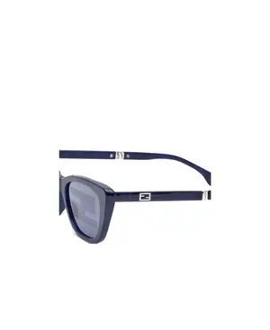 Fendi Cat Eye Frame Sunglasses - Blue