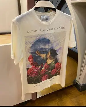 Dior X Sarah Shipman Graphic Print T-shirt