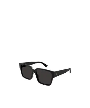 Bottega Veneta Rectangle Frame Sunglasses - Black