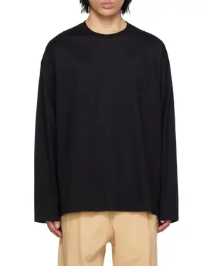 WOOYOUNGMI Long-sleeved T-shirt - Black