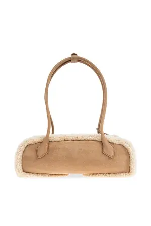 Alaïa Schultertasche - Beige