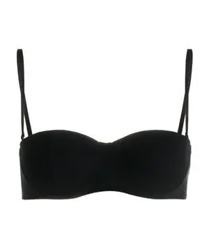 Dolce & Gabbana Balconette Bikini Top With Buckle Detail - Black