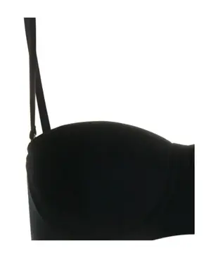 Dolce & Gabbana Balconette Bikini Top With Buckle Detail - Black