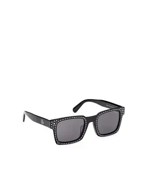 Moncler X Palm Angels Embellished Square Frame Sunglasses