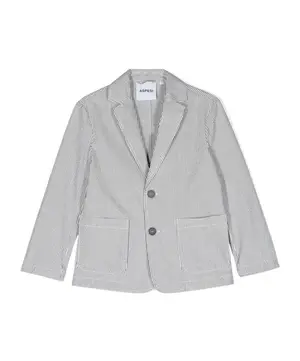 Aspesi Single-breasted Pinstriped Blazer