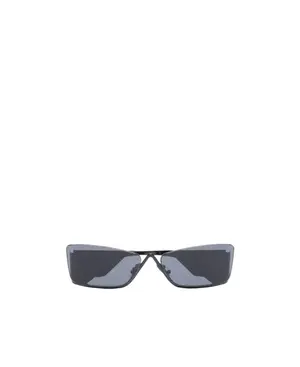 Prada Cat Eye Logo Sunglasses - Black