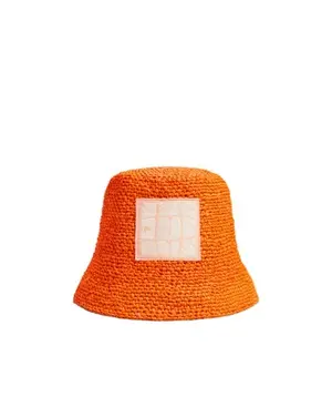 Men's Orange Bucket Hats