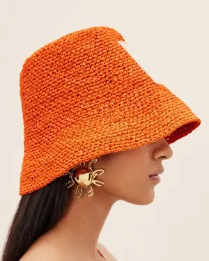 Jacquemus Le Bob Ficiu Bucket Hat