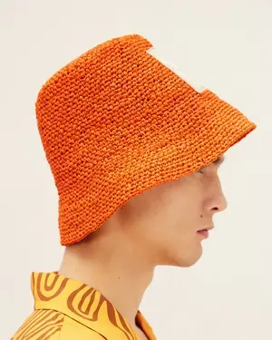 Jacquemus Le Bob Ficiu Bucket Hat