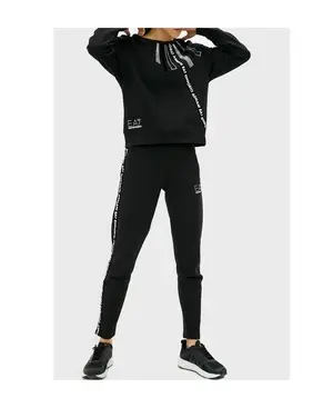 EA7 Logo Detail Hoodie