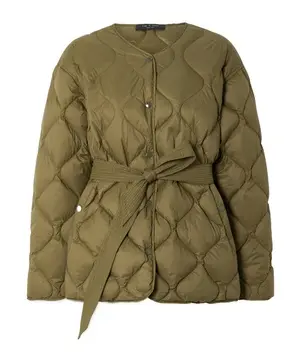 RAG  BONE Rag & Bone Rudy Belted Quilted Shell Down Coat