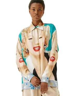 Loewe Marilyn Monroe Print Shirt