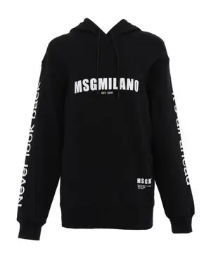 Msgm Drawstring Sweatshirts Hoodies For Women