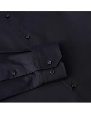 Hugo Boss Long-sleeved Shirt - Dark Blue